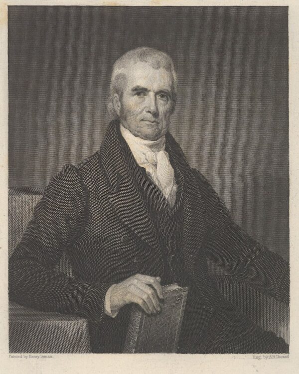 Whereas, Chief Justice John Marshall Declares the Supreme Court Supreme ...